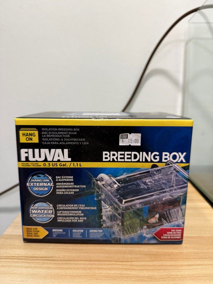 Fluval Breeding Box - 0.3 US Gal, Pet Supplies, Homes & Other Pet ...