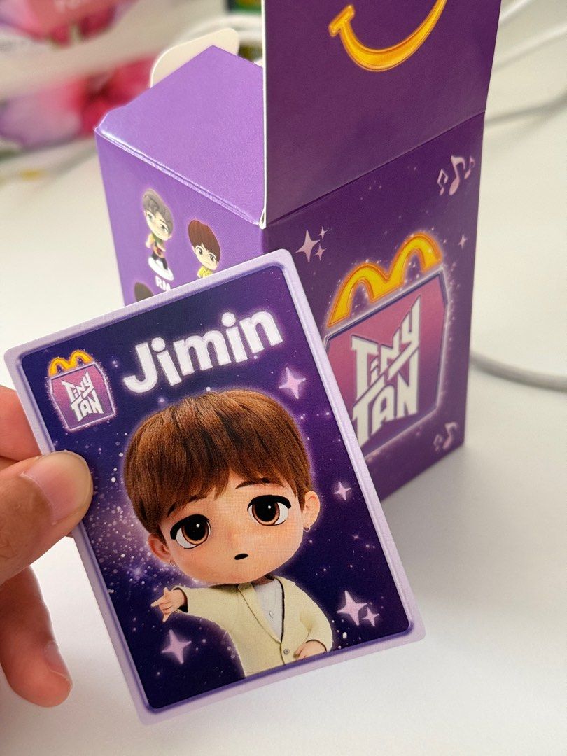 Happy meal TinyTan - Jimin, Hobbies & Toys, Toys & Games on Carousell