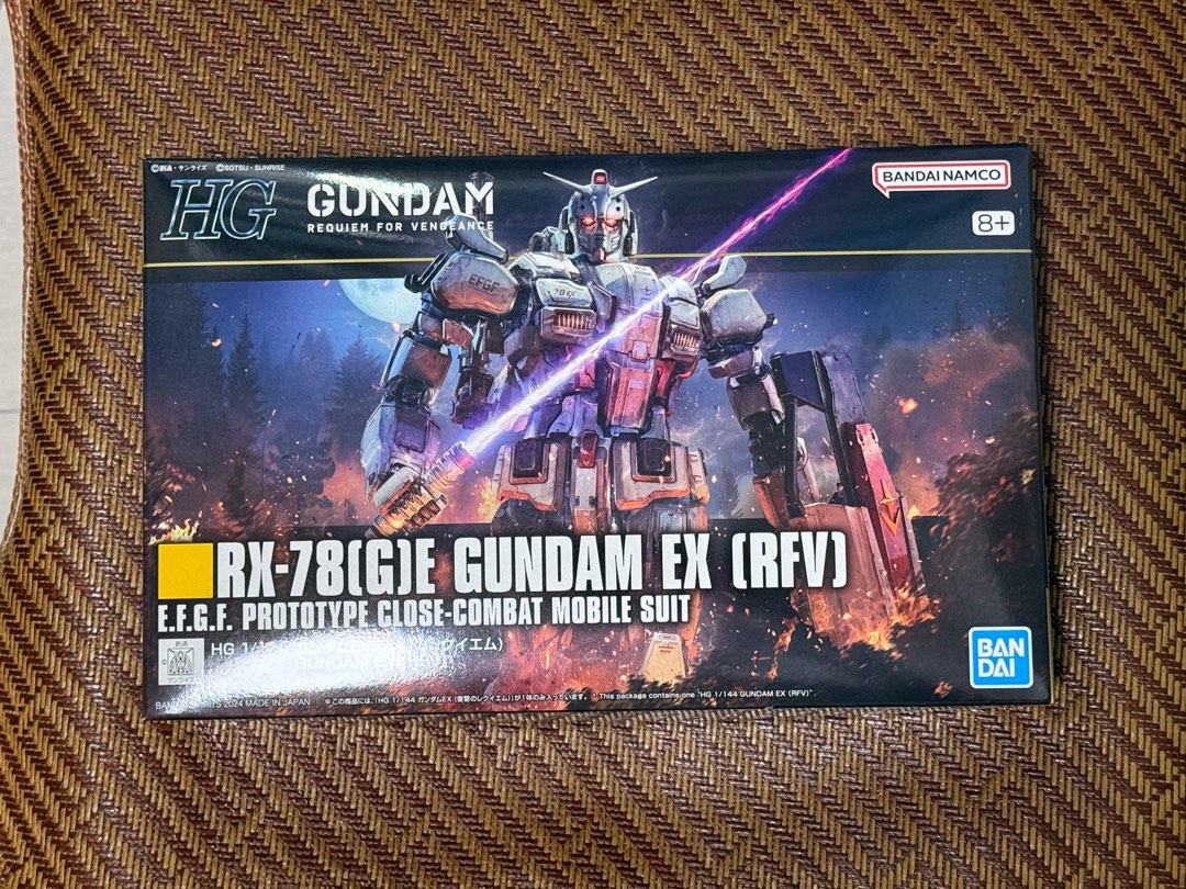 HGUC Gundam EX (RFV) 高達EX (RFV), 興趣及遊戲, 玩具 & 遊戲類 - Carousell