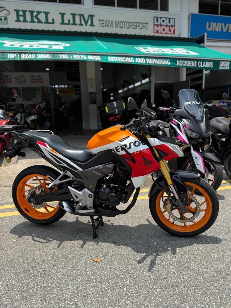 Honda CB190R CBF190WH Coe March 2027 Renewable, Motorcycles ...