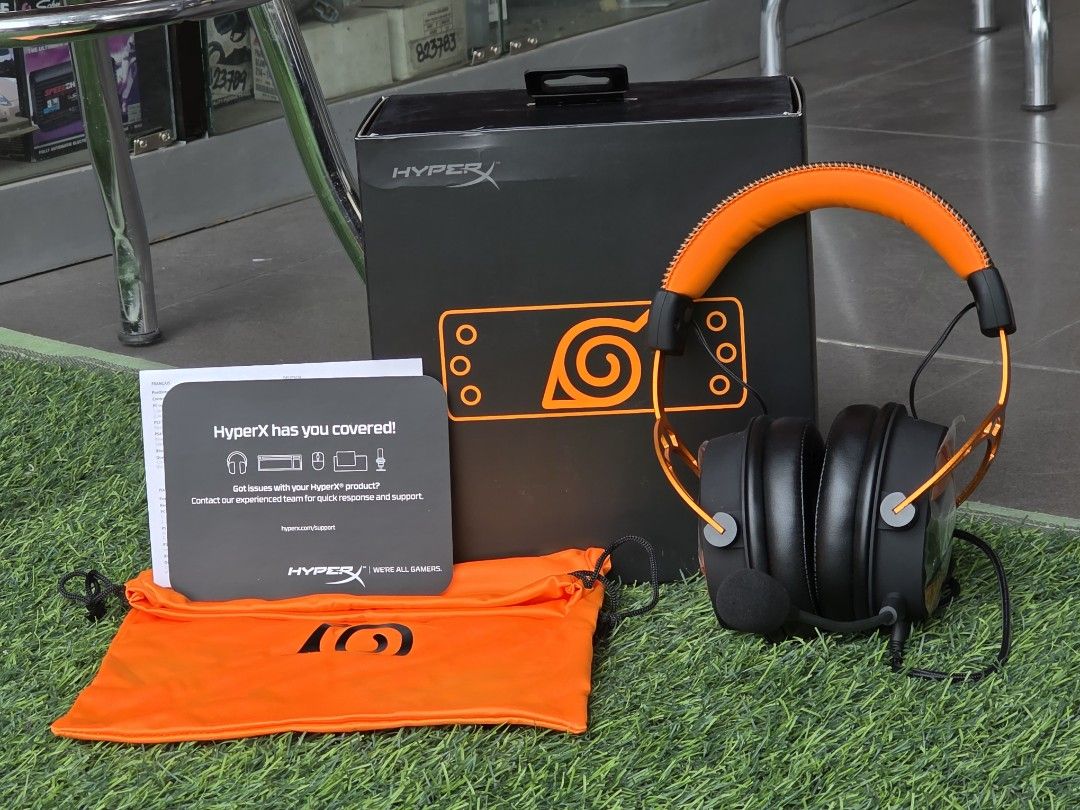 HyperX Cloud Alpha Naruto Edition Gaming Headset, Audio, Headphones ...