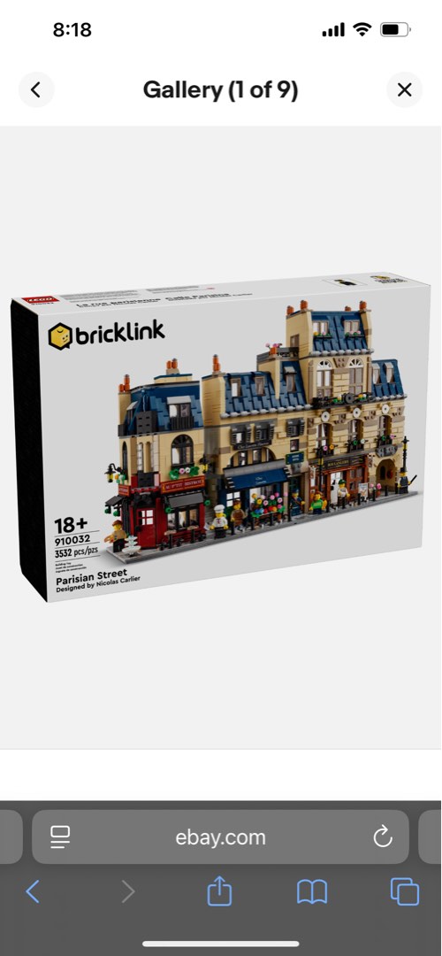 LEGO 910032 Parisian Street (BrickLink), Hobbies & Toys, Toys & Games ...