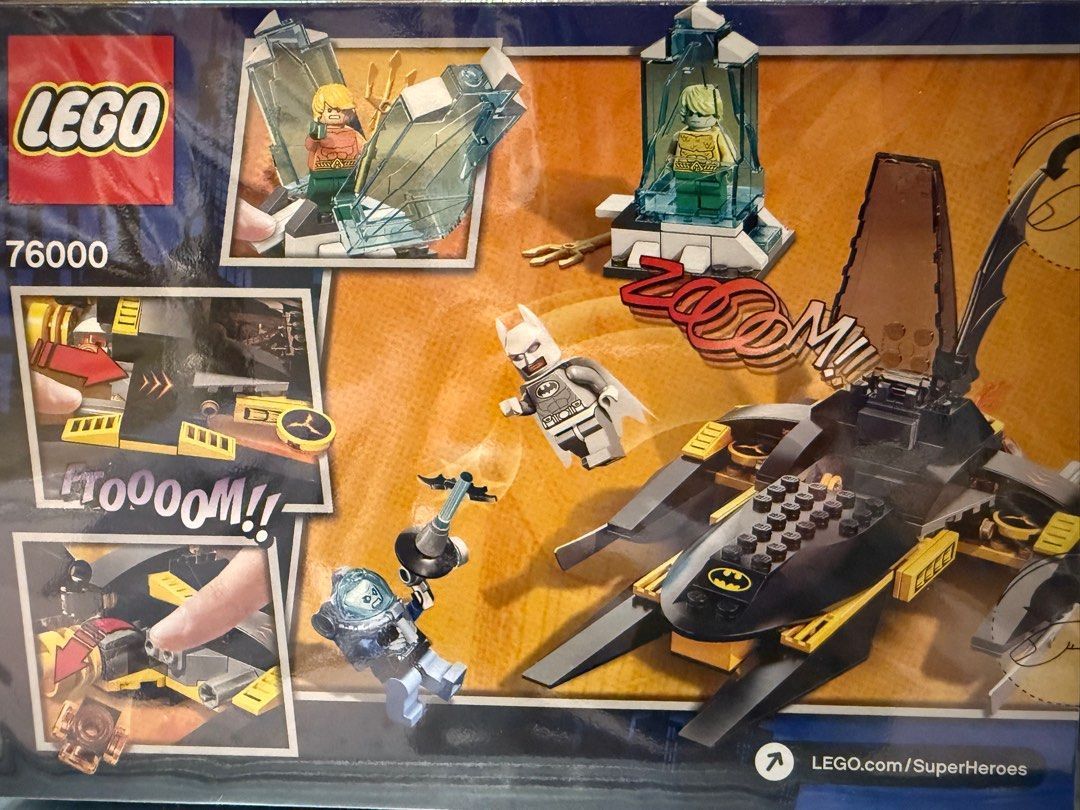 LEGO DC Super Heroes 76000 Arctic Batman vs. Mr. Freeze, Hobbies & Toys ...
