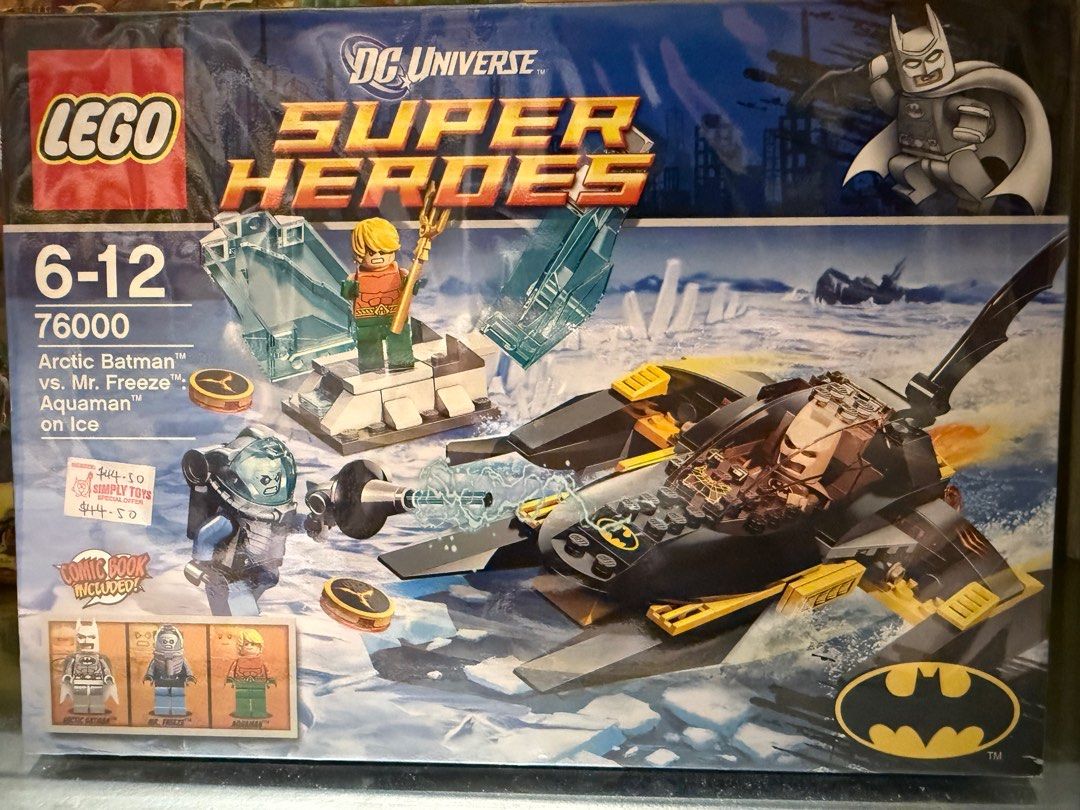 LEGO DC Super Heroes 76000 Arctic Batman vs. Mr. Freeze, Hobbies & Toys ...
