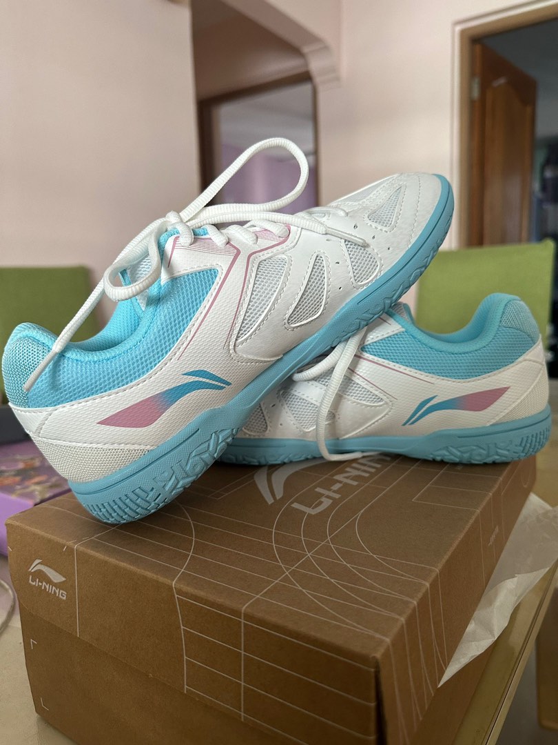 Li Ning Eagle Eye 1.0 Table Tennis Shoes, Women's Fashion, Footwear ...