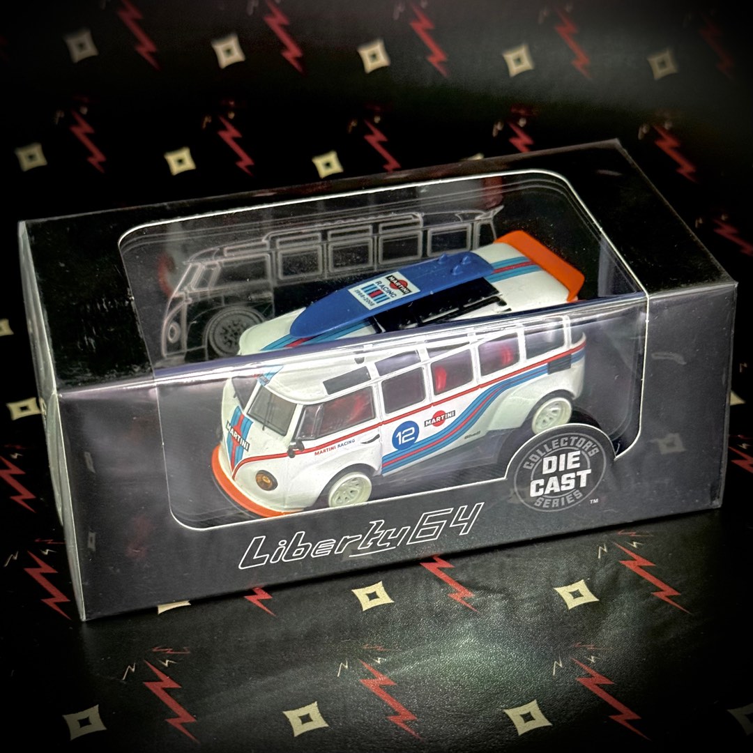 Liberty 64 diecast Martini Volkswagen T2 about Hot Wheels vw T1 ...