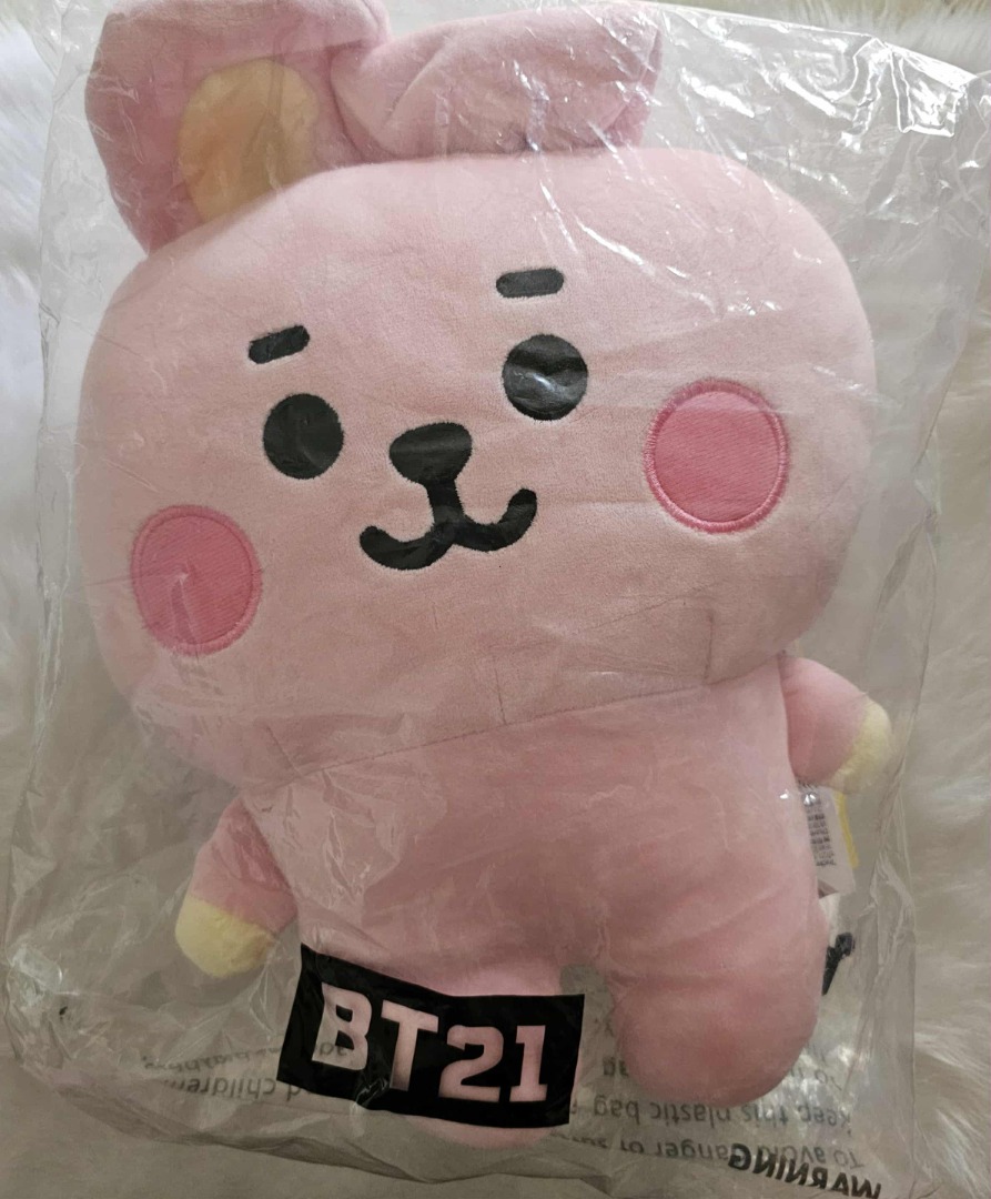 Official BT21 Cooky Hug Me Cushion, Hobbies & Toys, Memorabilia ...