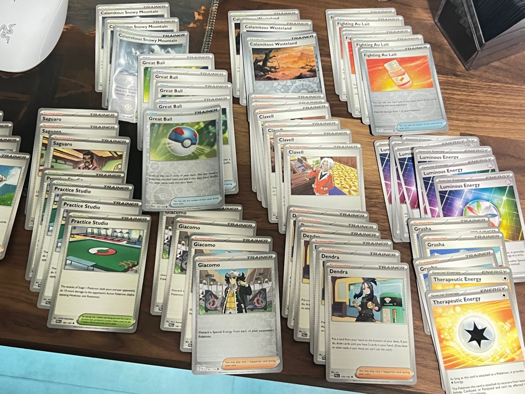 [2 for $1] PAL Pokemon Paldea Evolved Item Supporter PTCG playables ...