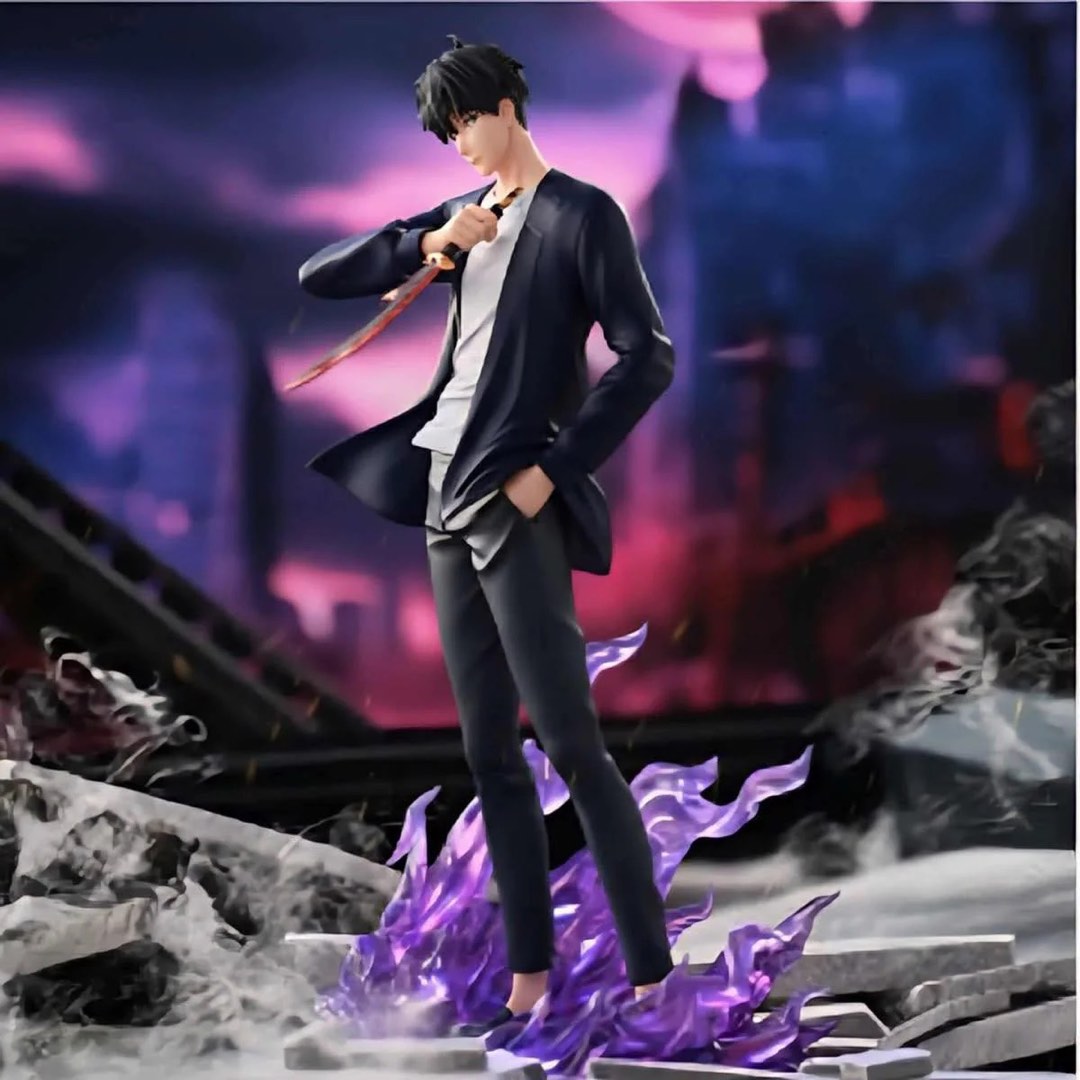 [PO] SOLO LEVELING XROSSLINK FIGURE SUNG JINWOO, Hobbies & Toys, Toys ...