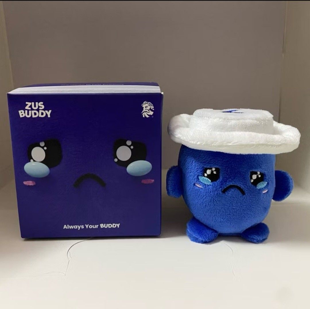 [PROMOTION] ZUS BUDDY plushie SAD and angry ANGER with Box and Sealed ...