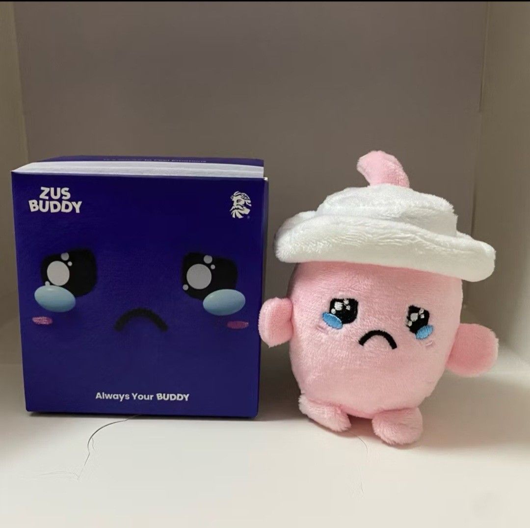 [PROMOTION] ZUS BUDDY plushie SAD and angry ANGER with Box and Sealed ...