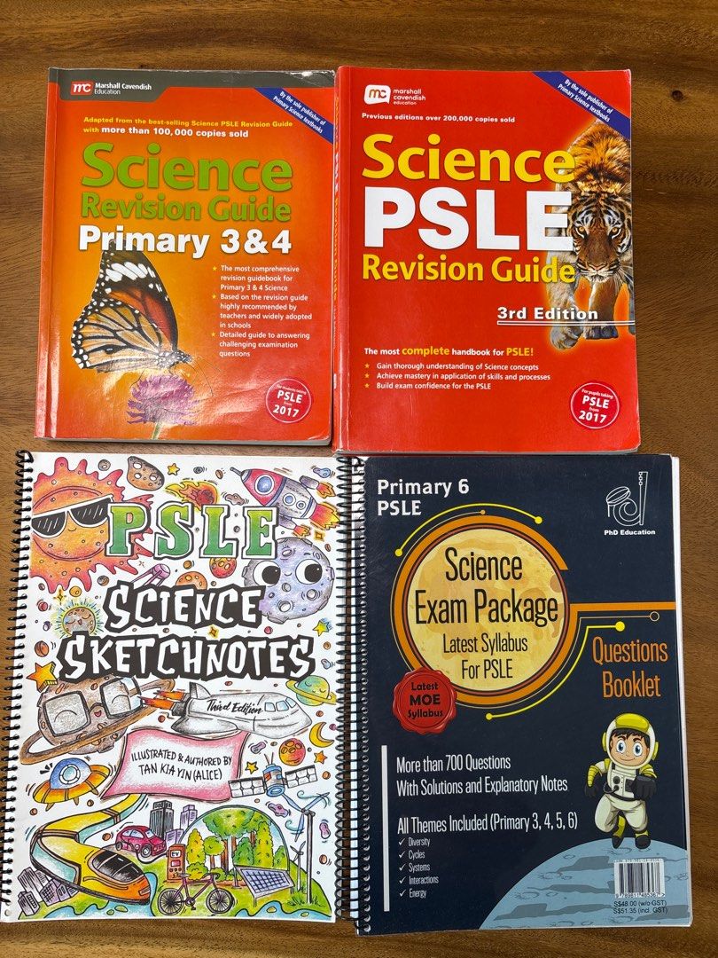 PSLE Science Revision Guides & Sketchnotes, Hobbies & Toys, Books ...