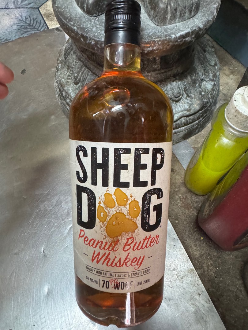 Sheep Dog Peanut Butter Whiskey, Food & Drinks, Alcoholic Beverages on Carousell