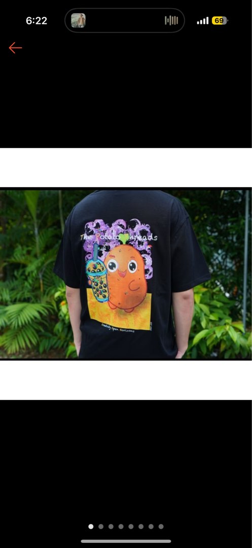 The Potato Threads, Men's Fashion, Tops & Sets, Shirts on Carousell