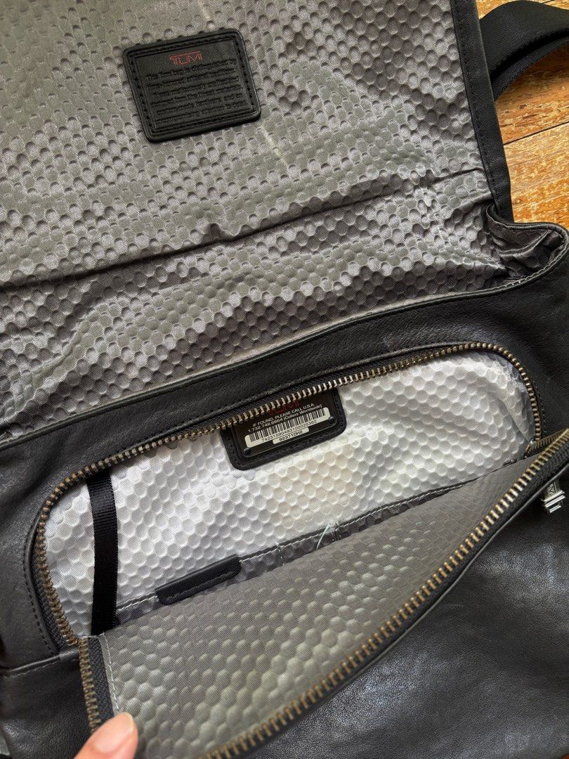 ️ Tumi Alpha Bravo Beale Soft Leather Sling Bag, Men's Fashion, Bags ...