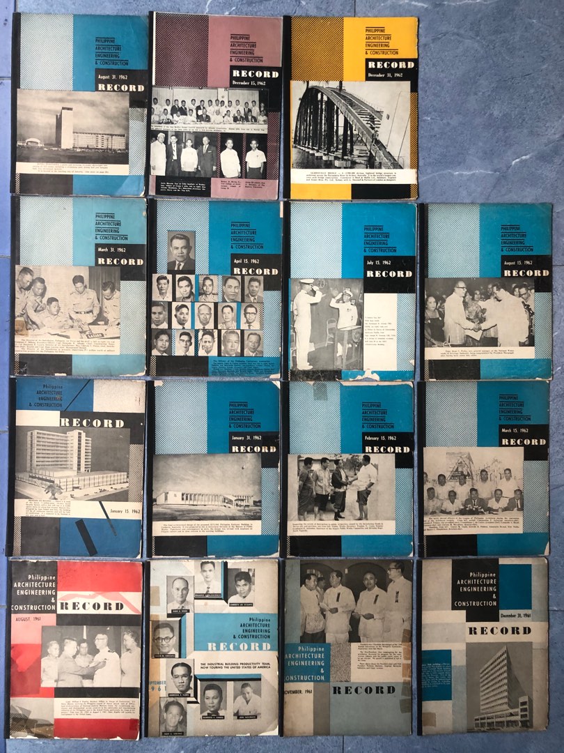 Vintage Assorted Filipiniana Magazines Journals Booklets 1930s 1960s ...