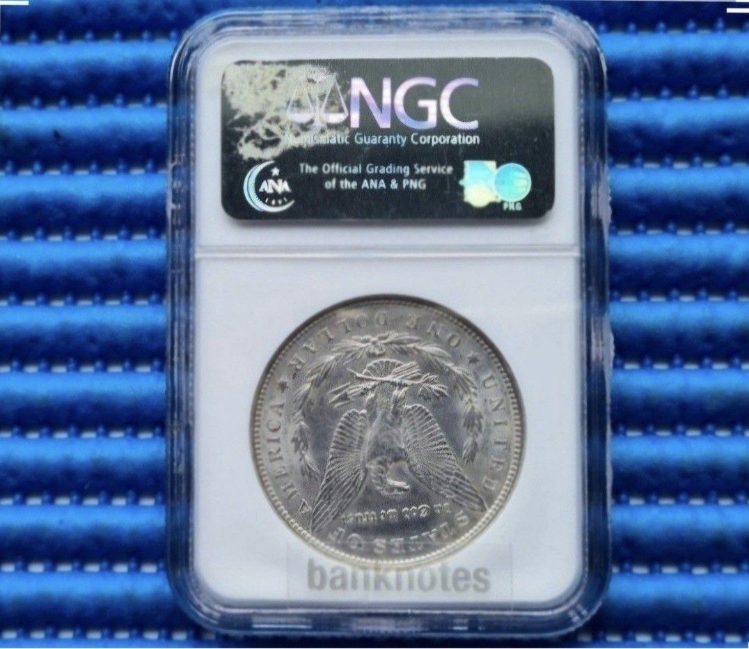 1896 United States US $1 Morgan Silver Dollar HOT-50 VAM-1A Bar "6 ...