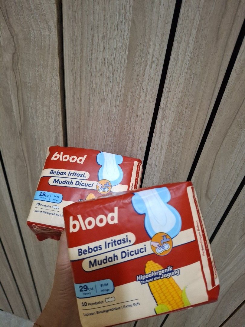 1 BLOOD SOFTEX BARU. BISA BELI SATUAN, Barang Yang Dicari di Carousell
