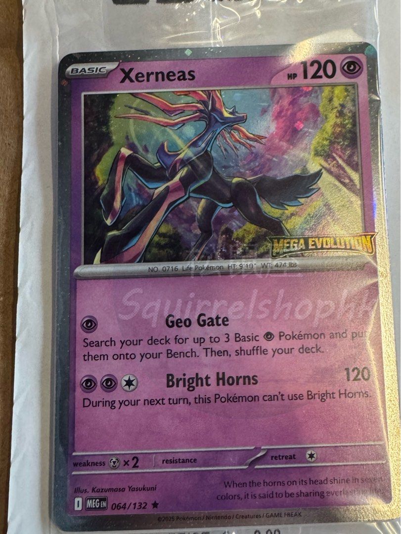 xerneas mega evolution card