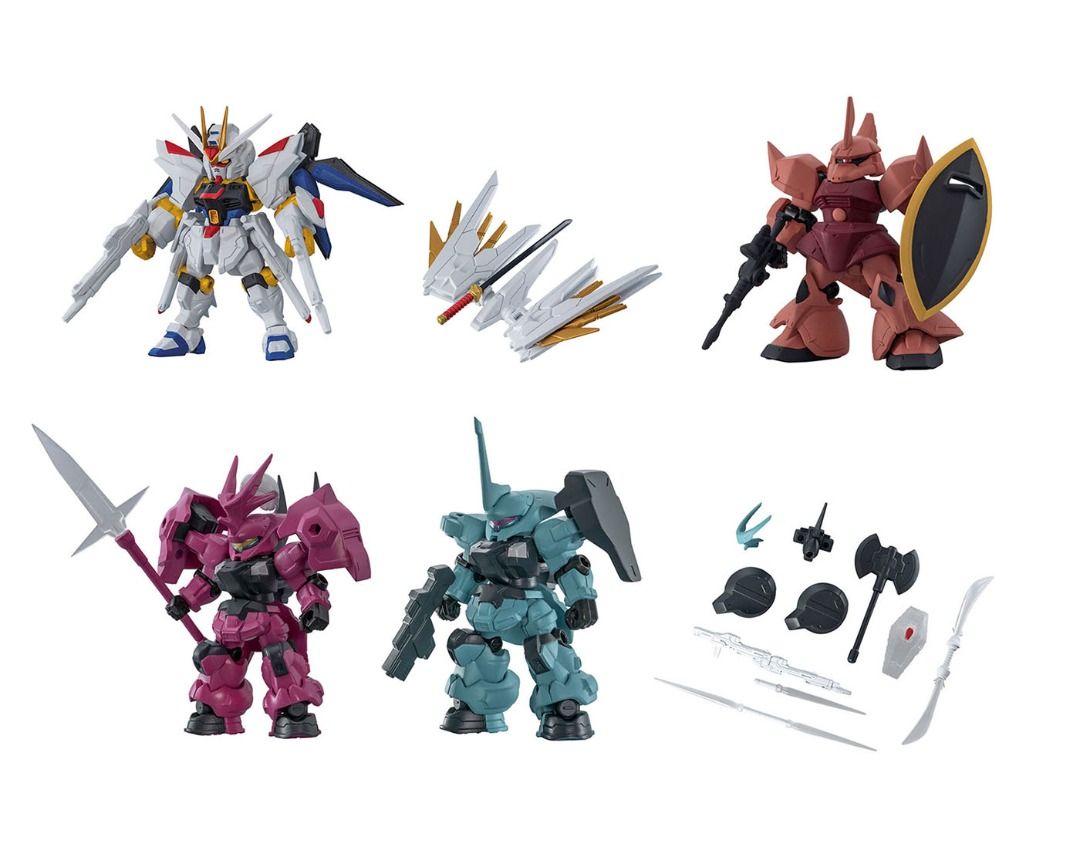 (包順豐櫃) 機動戰士高達 Ensemble Vol 28 扭蛋 全套 6 款 Gundam Ensemble Figure Vol 28 ...