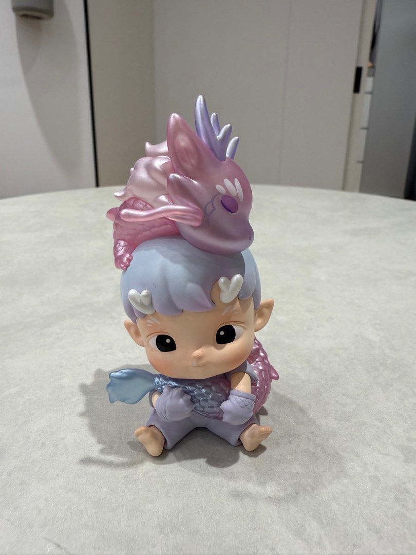 泡泡瑪特 pop mart hachibubu 龍年, 書籍、休閒與玩具, 玩具、公仔、桌遊在旋轉拍賣