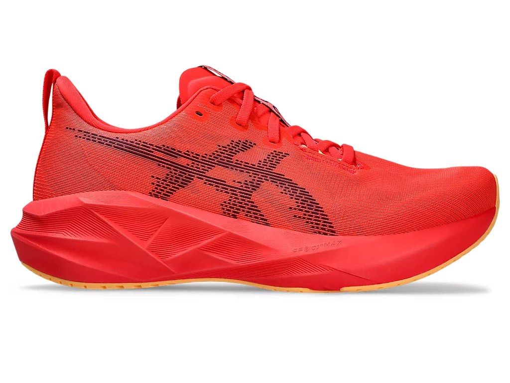 Asics Novablast 5 Flash Red/Edo Purple, Men's Fashion, Footwear ...