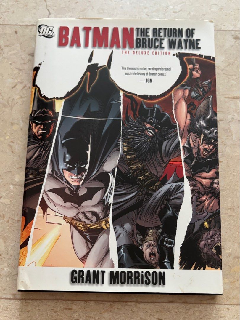 Batman: The Return of Bruce Wayne Deluxe Edition, Hobbies & Toys, Books ...