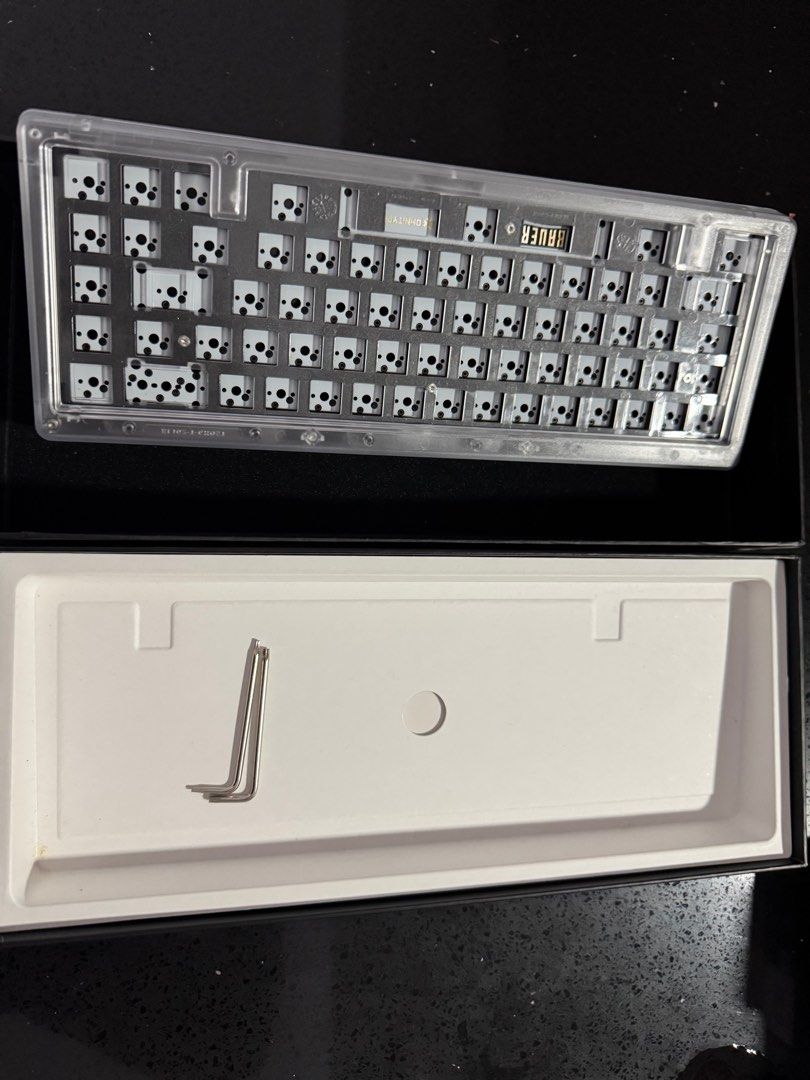 Bauer Lite Ghost custom mechanical keyboard hotswap, Computers & Tech ...