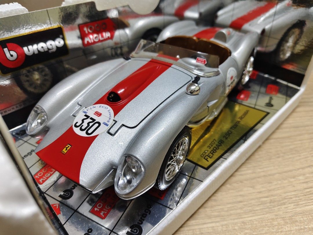Bburago Ferrari 250 Testa Rossa 1/18, Hobbies & Toys, Toys & Games on ...