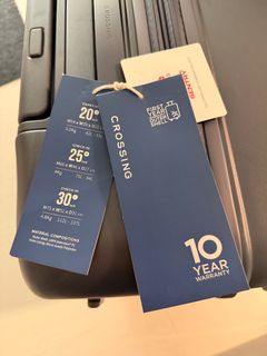 Crossing 20" luggage, Hobbies & Toys, Travel, Luggage on Carousell