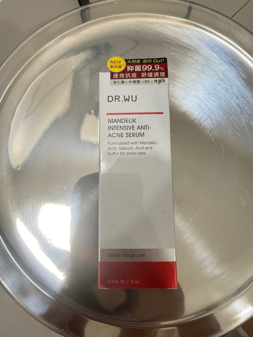 DR. WU Mandelik Intensive Anti-Acne Serum 20ml, Beauty & Personal Care ...