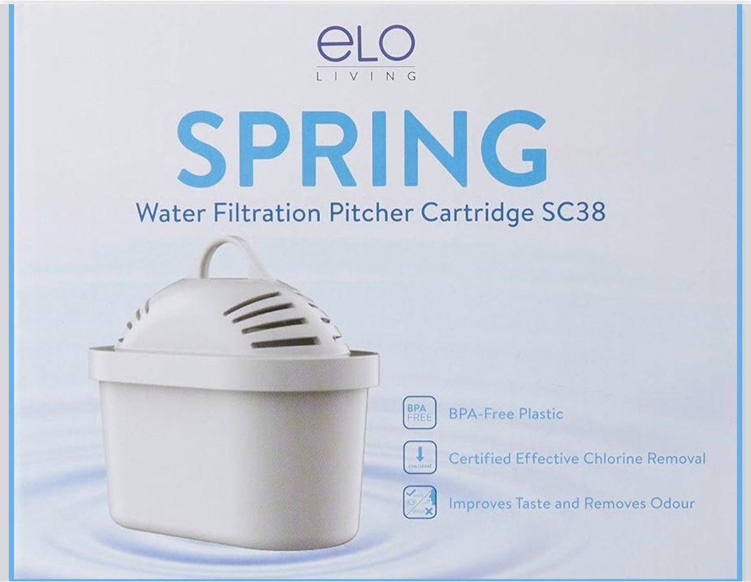 ELO Living Spring Water Filter Cartridge SC38, TV & Home Appliances ...