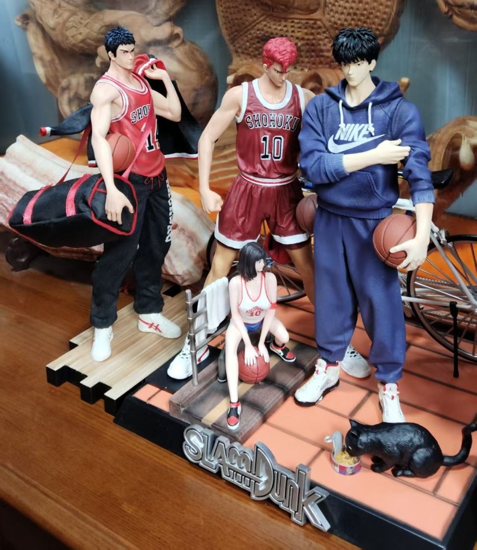ES Hanamichi Sakuragi & Akagi haruko Resin Figure GK Model Statue SLAM ...