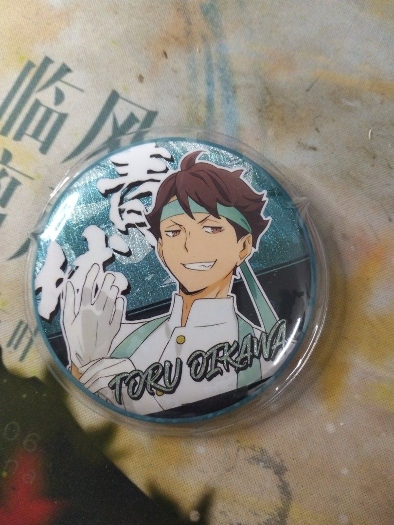 Haikyuu!! Oikawa Toru Badge and Card, Hobbies & Toys, Collectibles ...