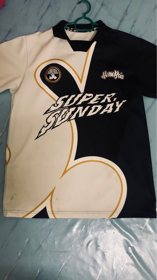 Homebois Super Sunday Jersey, Men's Fashion, Activewear on Carousell