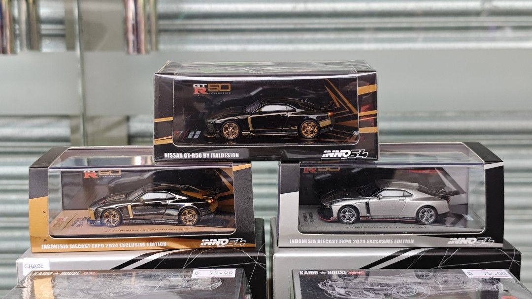 Inno64 Nissan GT-R R50 IDE 2024 CHASE, Hobbies & Toys, Toys & Games on ...