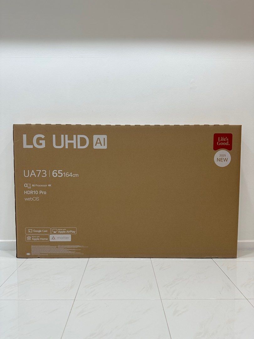 LG 65” Inch Ultra 4K UHD (2025 Model) Smart Slim TV Television, TV ...