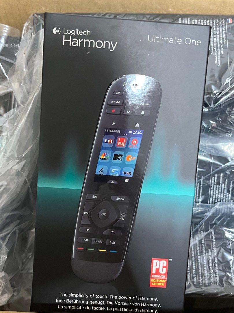 [全新]Logitech Harmony Ultimate One 萬用遙控器, 家庭電器, 電視 & 其他娛樂, 電視組件及配件 - Carousell