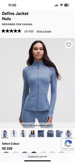 BNWT Lululemon Define Nulu Jacket - Olive Green, Women's Fashion ...