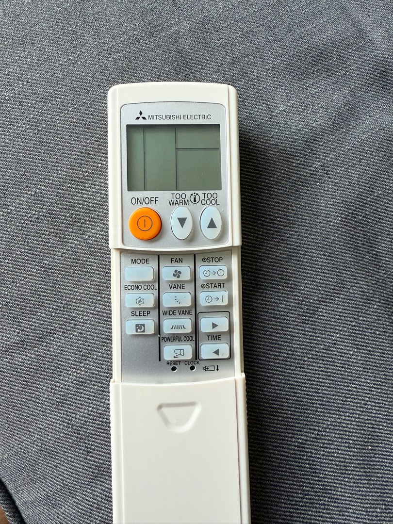 Mitsubishi Aircon Remote Control, TV & Home Appliances, Portable Air ...