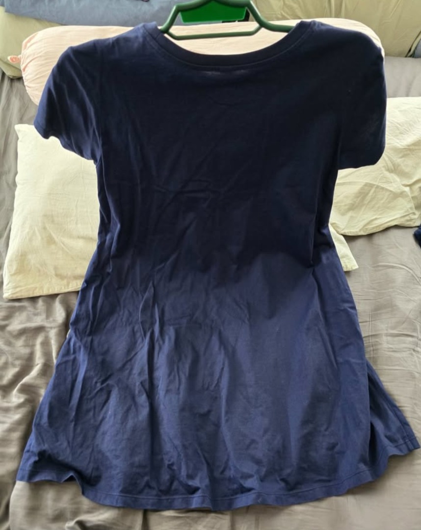 Navy Blue Dress Uniqlo, Women's Fashion, Dresses & Sets, Dresses on ...