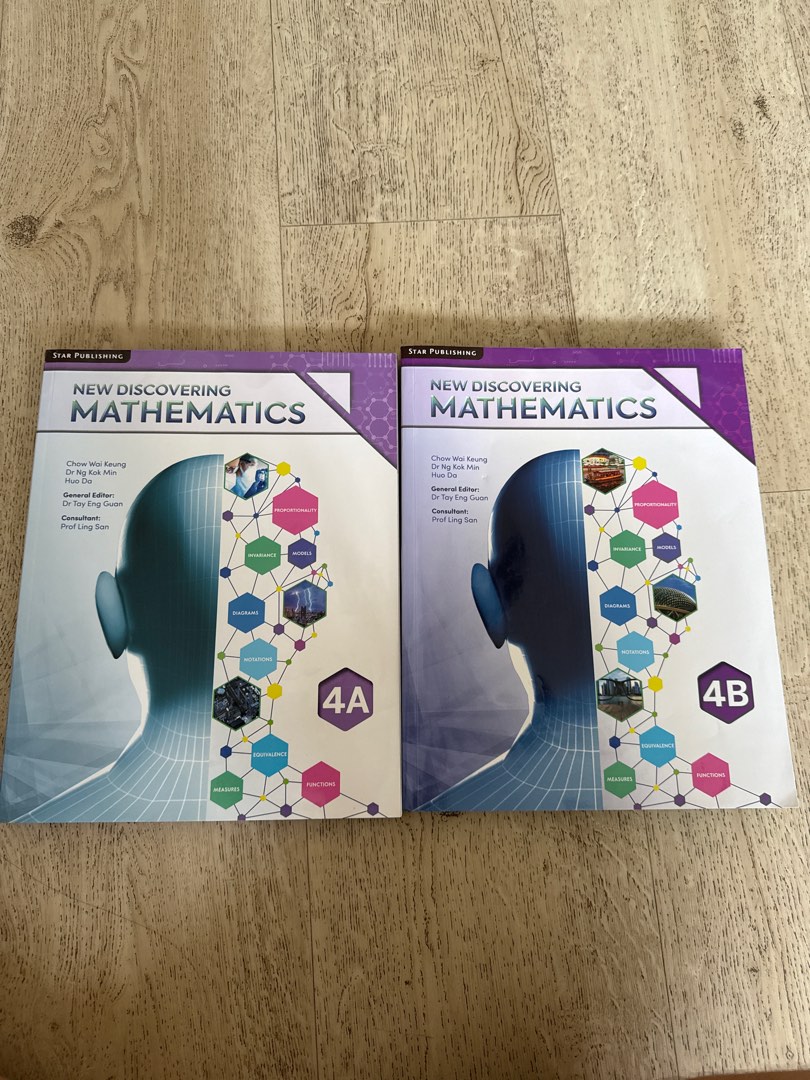 New Discovering Mathematics 4A & 4B, Hobbies & Toys, Books & Magazines ...