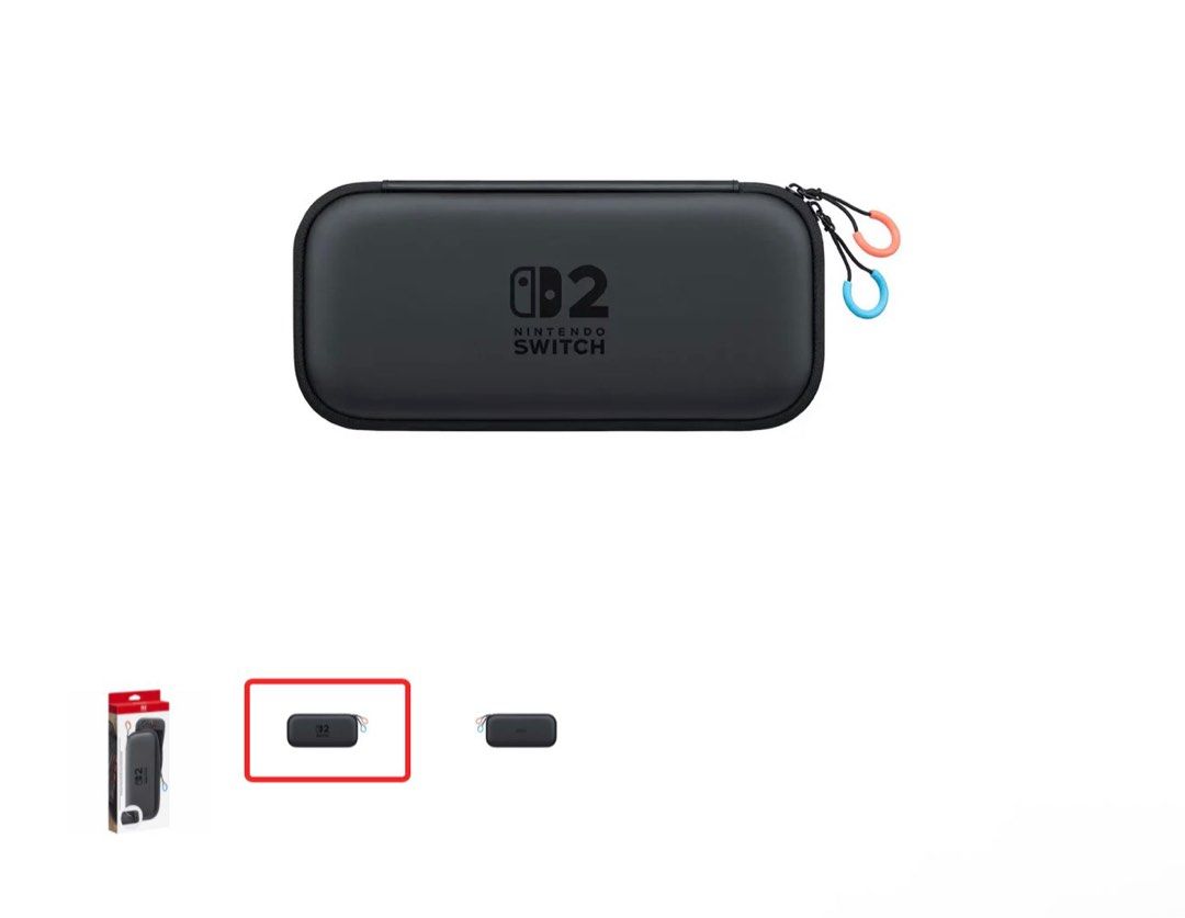 Nintendo switch 2 official case, Video Gaming, Gaming Accessories ...