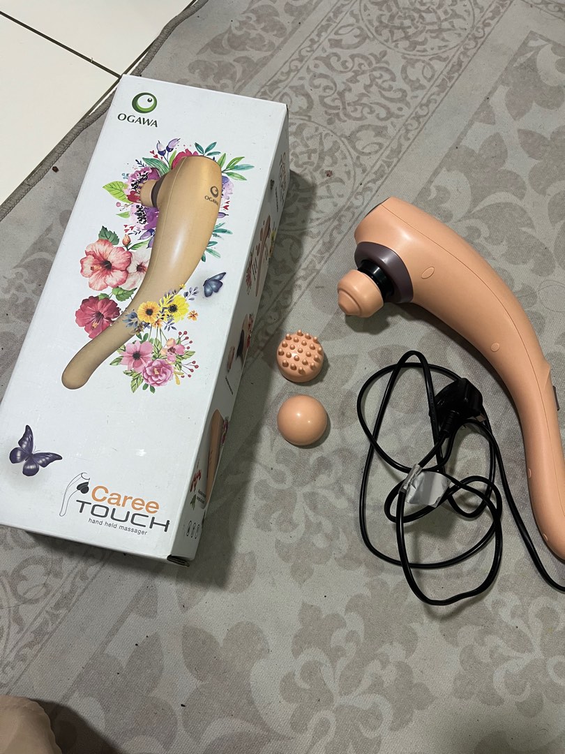 Ogawa Caree Touch Handheld Massager, Health & Nutrition, Massage ...