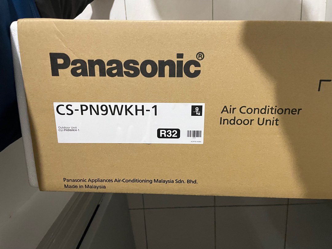 Panasonic Air Conditioner CS-PN9WKH-1, TV & Home Appliances, Air ...