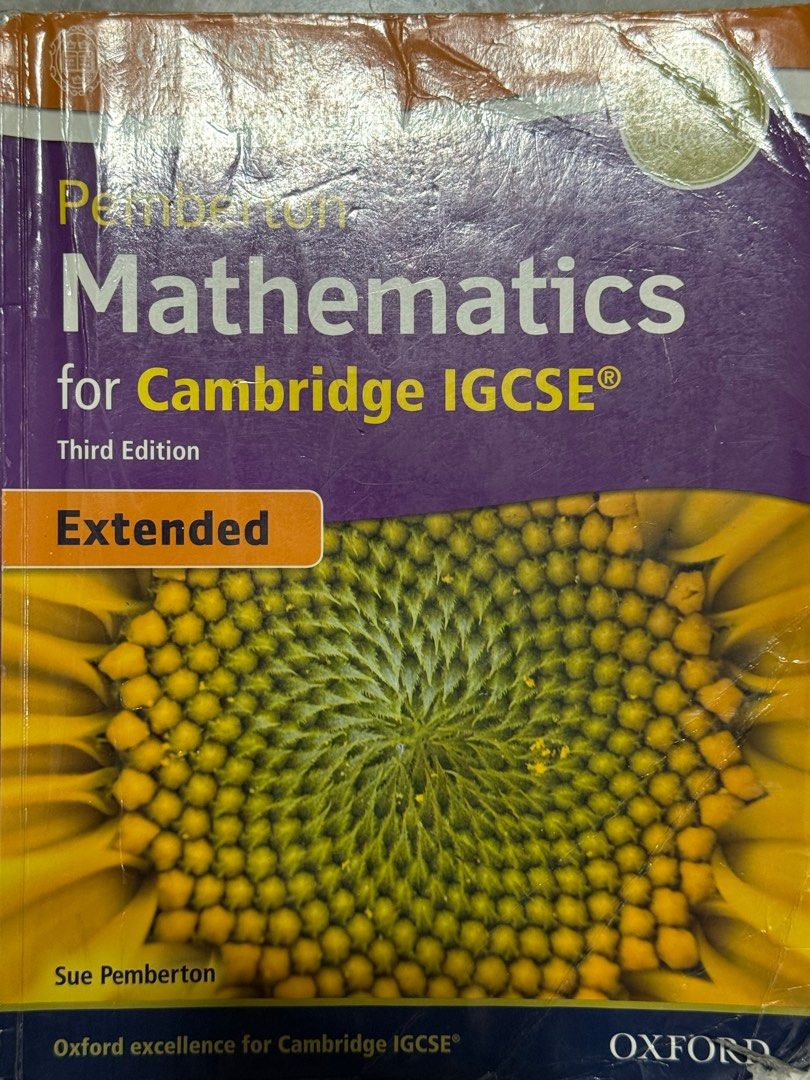 Pemberton Mathematics for Cambridge IGCSE Third Edition, Hobbies & Toys, Books & Magazines ...