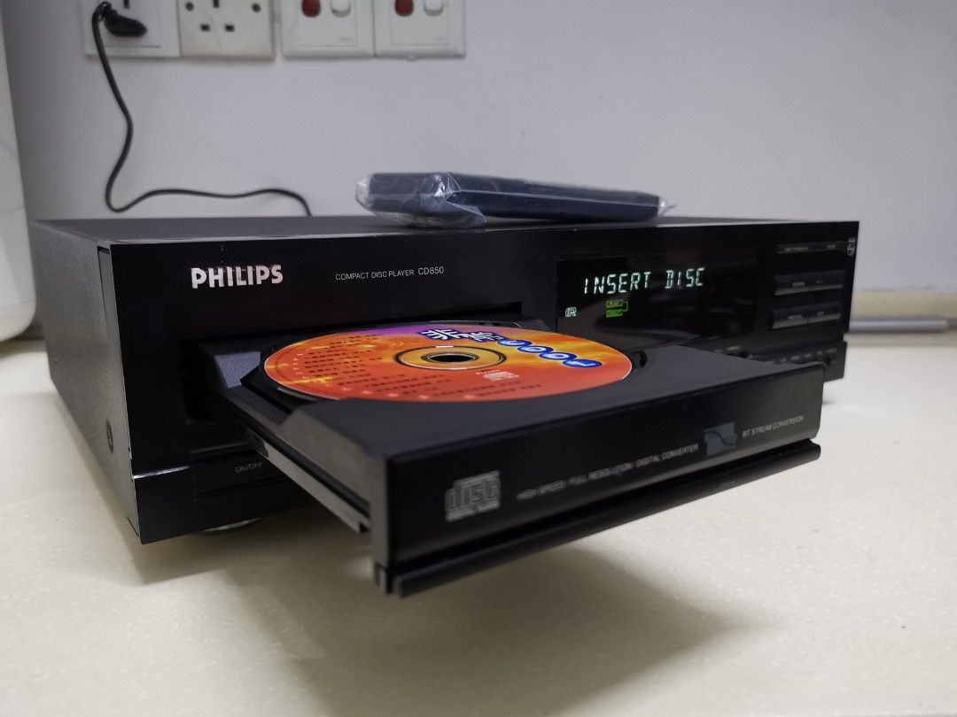 Philips CD850 Stereo CD player with remote Made In Belgium, Audio, Soundbars, Speakers ...