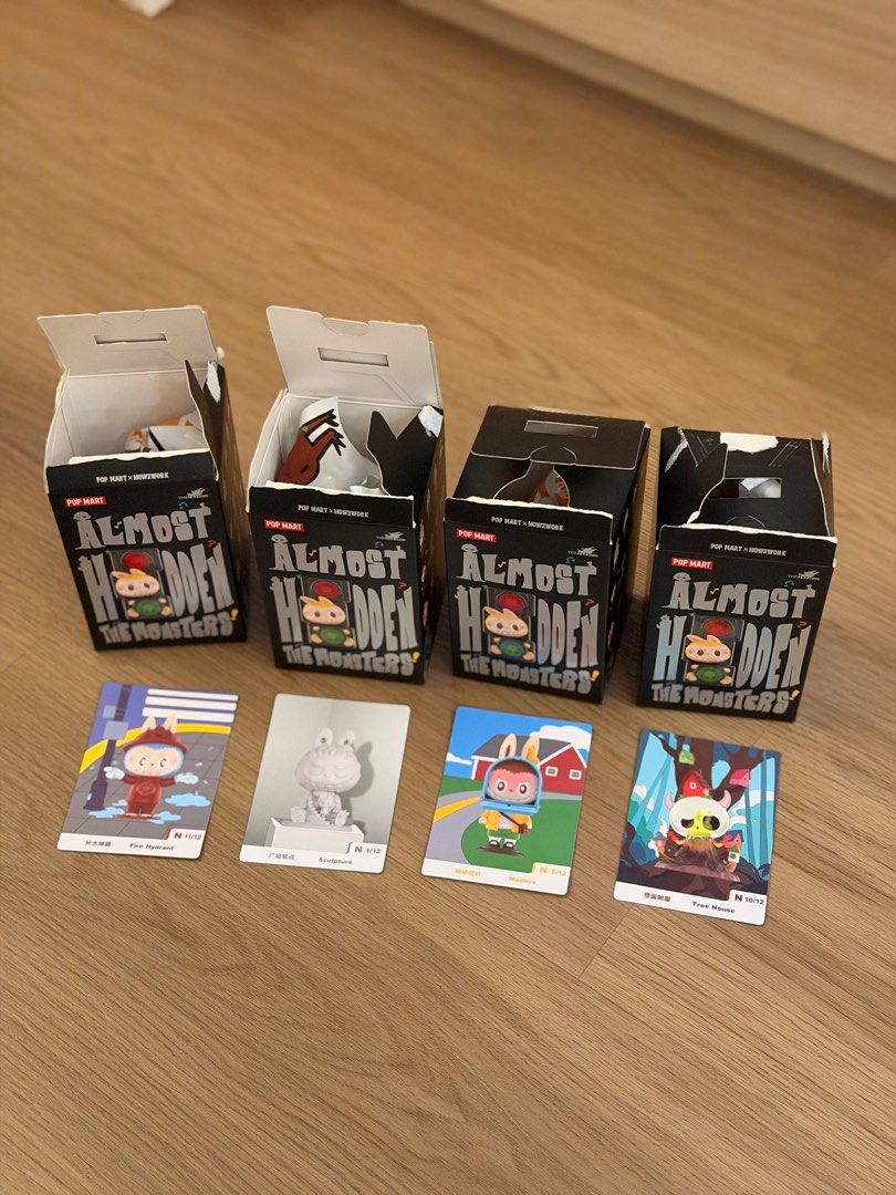 Pop Mart Almost Hidden Blind Box, Hobbies & Toys, Toys & Games on Carousell
