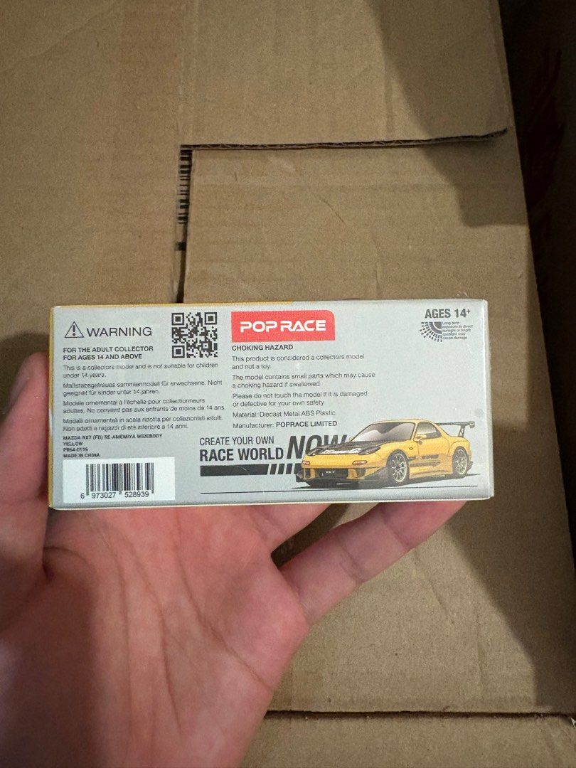 Pop Race Mazda RX7 RE Amemiya 1/64 Diecast (Sealed), Hobbies & Toys ...