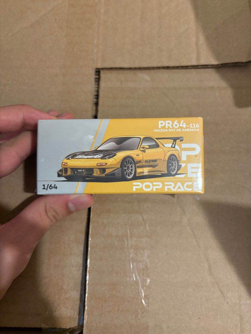 Pop Race Mazda RX7 RE Amemiya 1/64 Diecast (Sealed), Hobbies & Toys ...